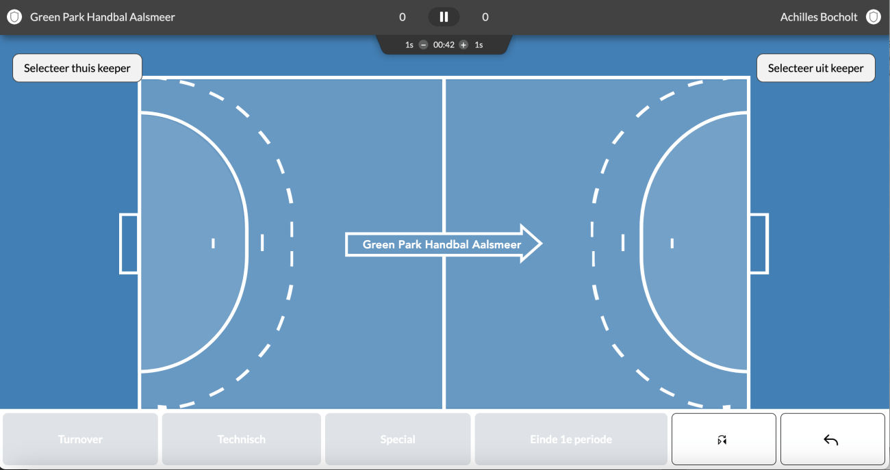 How to use livetagging for Handball | TeamTV