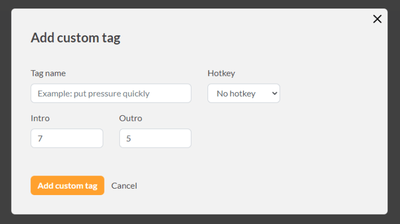 Create your own custom tags | Skillreflect